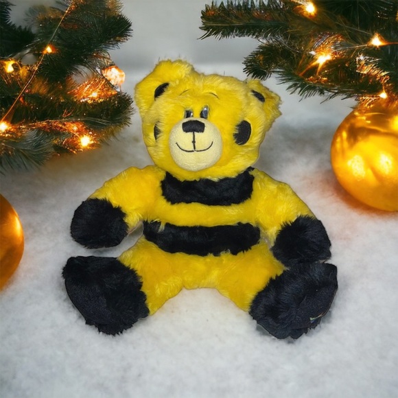 Toys | Bumble Bee Bear Noahs Ark Animal Workshop 1 Sitting Plush ...